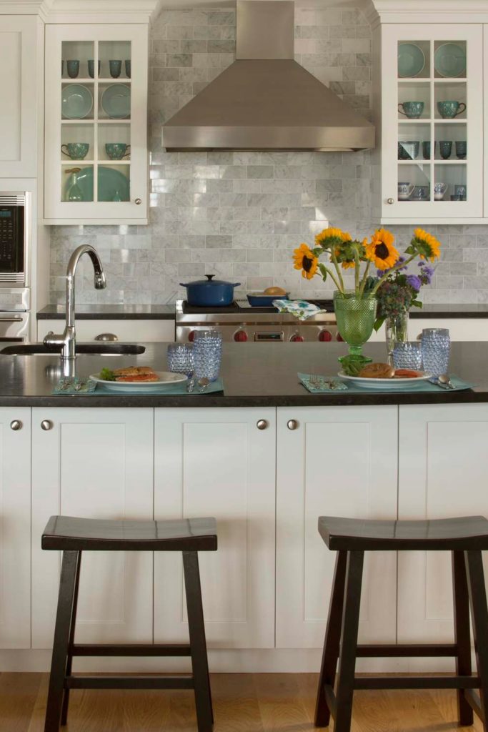 36+ Enviable Black Granite Countertops With White Cabinets