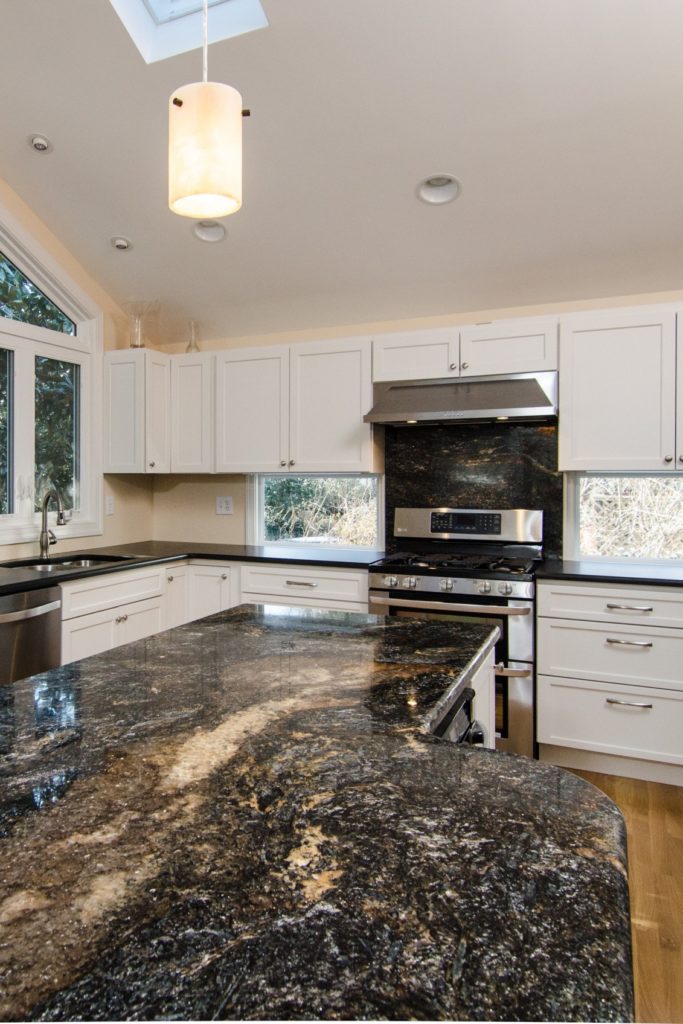 36+ Enviable Black Granite Countertops With White Cabinets